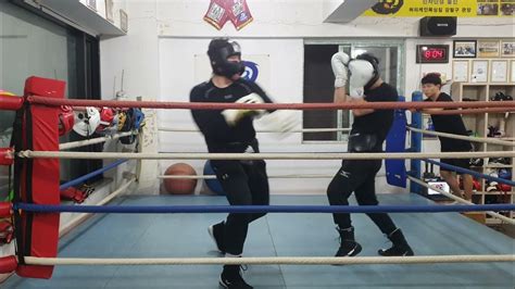 필구티비 헤비급 생체선수의 스피드와 테크닉 복싱 Boxing 스파링 직장인복싱 Youtube