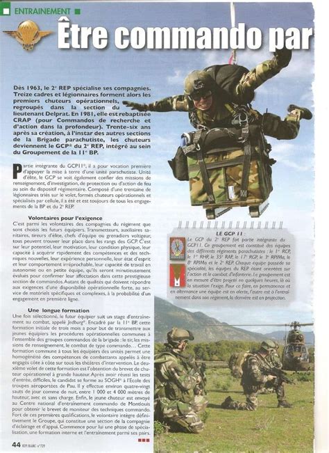 Chuteurs Parachutiste Du Gcp Du 2rep De La 11 Bp