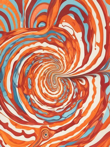 Premium Ai Image Dynamic Swirl Abstract Background Pattern Colorful