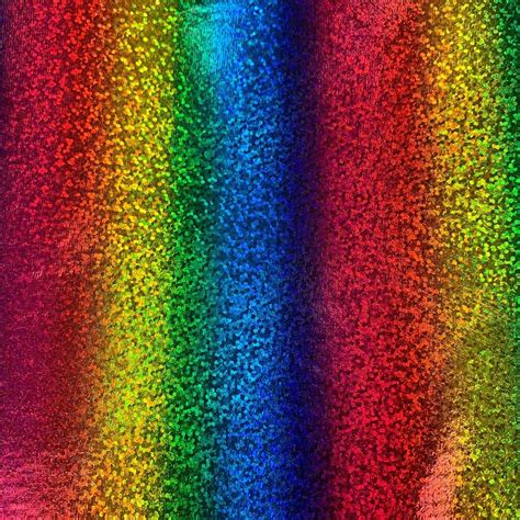 Holo Rainbow Sparkle Stretch Metallic Iron On Vinyl Htv Rosies Craft
