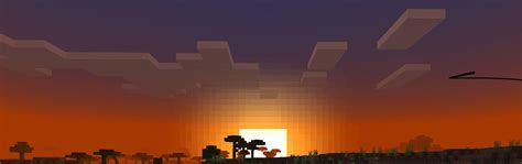 Minecraft Sunset Wallpapers Top Free Minecraft Sunset Backgrounds