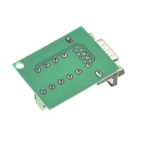 Módulo Adaptador Db9 Serial Rs232 Macho Com Borne A Chave Virou