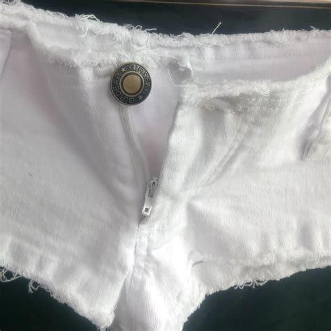 Sexy Women Tassel Low Rise Waist Hot Short Sexy Denim Booty Sexy Jeans