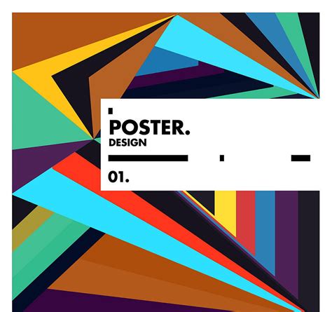 포스터 및 배너 벡터에 대 한 기하학적 다채로운 패턴 Eps Ai Uidownload