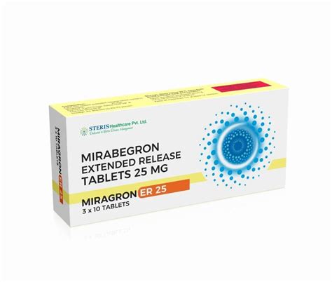 25mg Mirabegron Tablet At Best Price In Nagpur By Maa Adishakti Enterprises Id 2856926530188