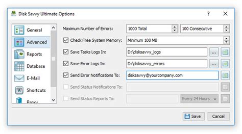 Disksavvy Disk Space Analyzer Disksavvy Server Configuration