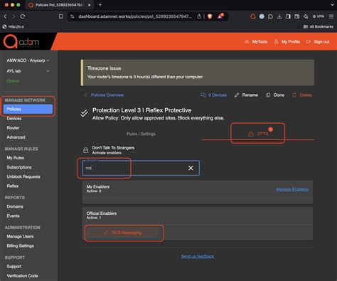 Enabler And Domain Requirements For Rcs Messages Kb And Manual Adamnetworks