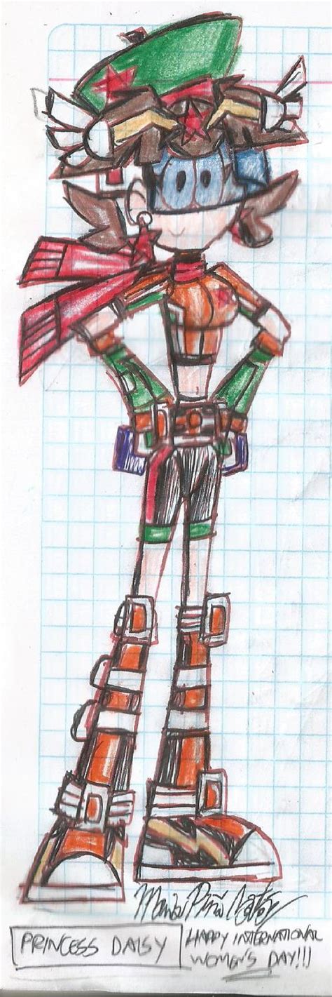 Robot Princess Daisy Is Back By Mariostrikermurphy On Deviantart