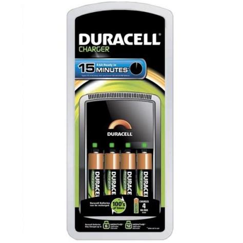 Duracell CEF15 15 | 102849 | Rechargeable Batteries and Chargers
