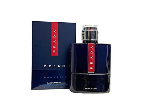 Luna Rossa Ocean Eau De Parfum Spray For Men By Prada 338 Oz 100 Ml