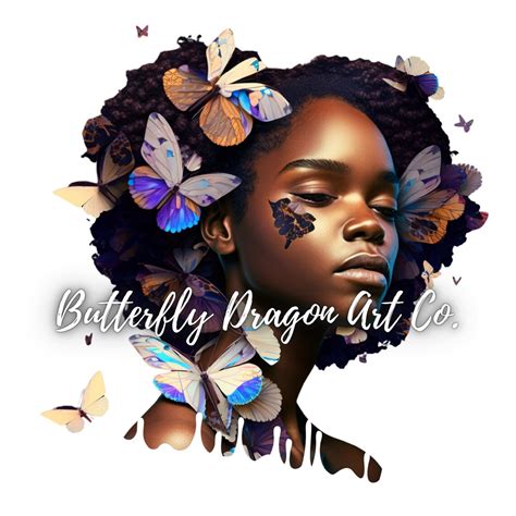 Afrocentric Black Queen Art Png File Etsy