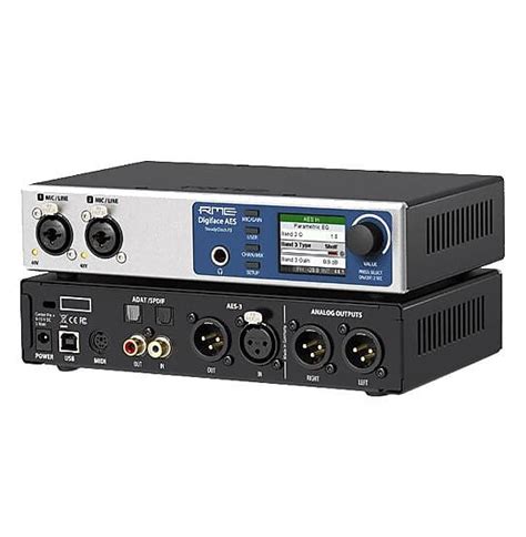 Rme Diace Aes 24 Bit 192 Khz Usb Audio Interface Reverb