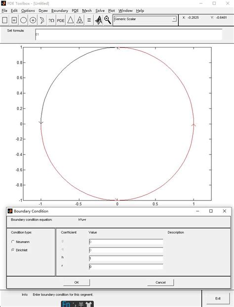 Solve The Heat Equation By PDE Toolbox Of Matlab Mathematics Stack Exchange