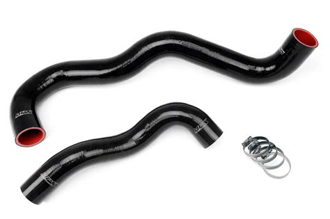 F 350 Super Duty Silicone Radiator Coolant Hose Kit Black 03 07 6 0l