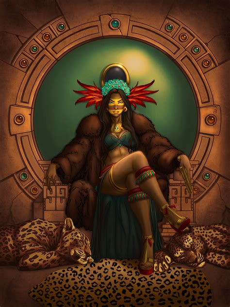 Original Character Tezcatlipoca On Behance