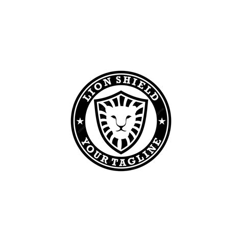 Premium Vector Lion Shield Vector Logo Design