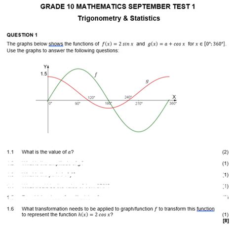 Grade 10 Mathematics