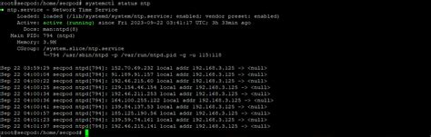 How To Configure The Ntp Configuration On Ancor Server Secpod Technologies