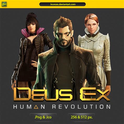 Deus Ex Human Revolution Icon By Ivances On Deviantart