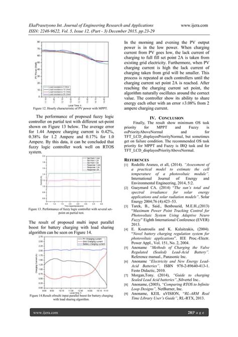 Implementation Of Rtos On Stm32f4 Microcontroller To Control Parallel