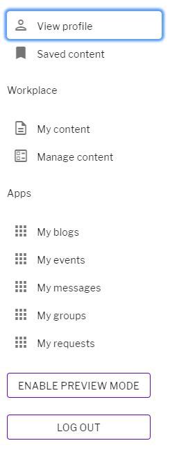 Preview Mode Content Management Invotra Developer