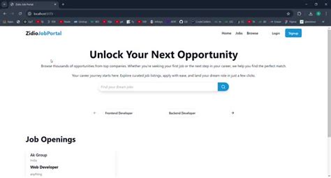 Prince Tiwari On Linkedin Mernstack Webdevelopment Jobportal
