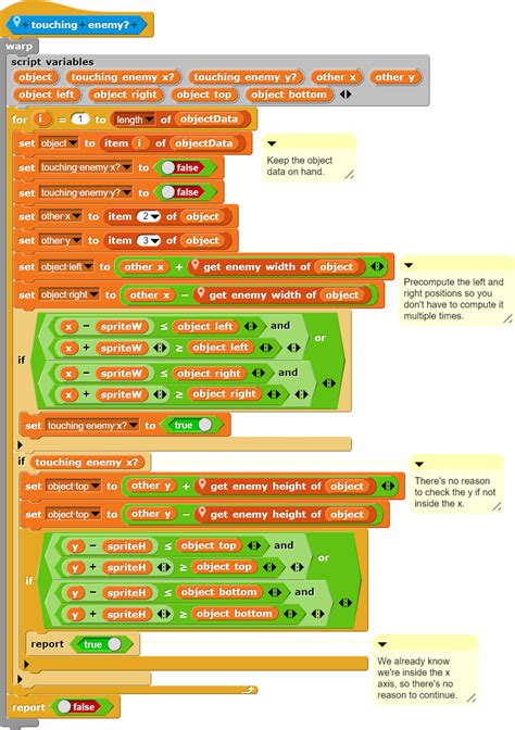 How To Make Code Run Faster When Using A Lot Of Lists Advanced Help With Snap Snap Forum
