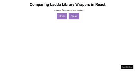 Hooks Vs Classes Ladda Button Wrapper Codesandbox