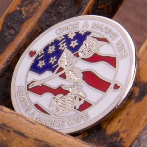 Marine Wife Lapel Pin Coins For Anything Inc
