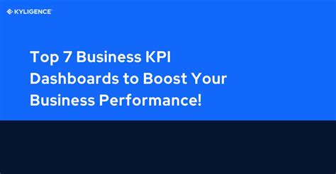 Top 7 Business Kpi Dashboards To Boost Your Business Performance