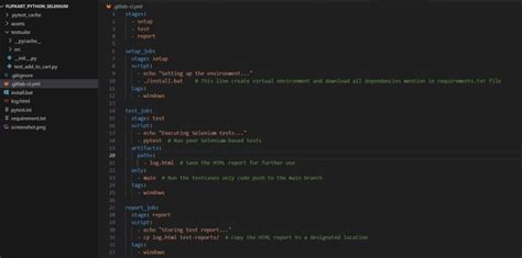 How To Create A Gitlab Cicd Pipeline For Selenium Automated Vivek Behere Posted On The Topic