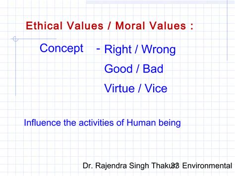 Ethics And Moral Value Ppt
