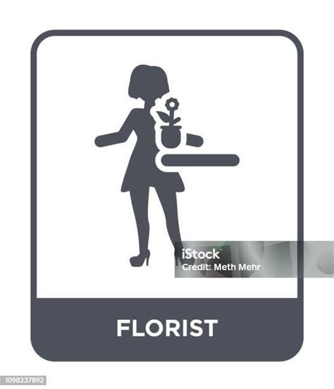 흰색 바탕에 꽃 아이콘 벡터 플로리스트 유행 가득 직업 및 작업 컬렉션에서 아이콘 꽃 식물에 대한 스톡 벡터 아트 및 기타 이미지 꽃 식물 꽃병 꽃집 Istock
