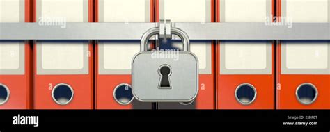 Secret Files Under Lock Of Key Stock Photo Alamy