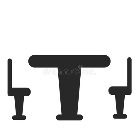 Table Icon Vector Sign And Symbol Isolated On White Background Table Logo Concept Stock Vector