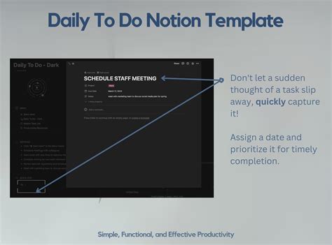 Notion To Do List Template Digital Productivity Planner A Notion Dashboard Perfect For Babes