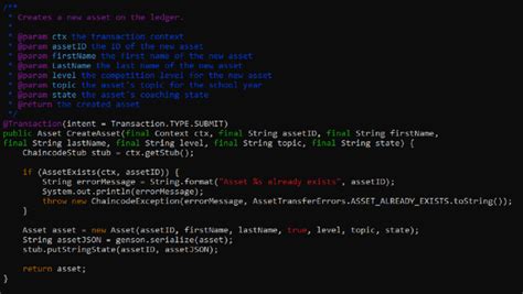 Chaincode For Create Asset Download Scientific Diagram