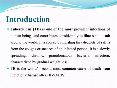 Tuberculosis Pptx