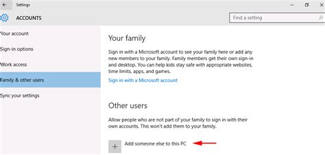 How To Create A New Windows Account Windows 10 Cmc Microsystems