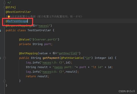 三SpringCloud Alibaba之Nacos整合篇作为配置中心 阿里云开发者社区