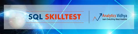 Sql Skilltest Prove Your Expertise