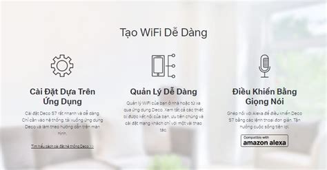 Wifi Mesh Cho Gia đình Tp Link Deco S7 3 Pack Tốc độ 600 Mbps Trên 2 4