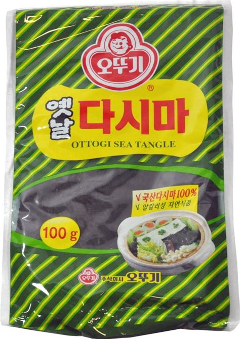 Ottogi Sea Tangle 100g Kombu Dashi Kombu Green 353 Ounce