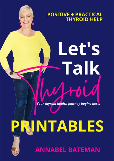 Lets Talk Thyroid Book Printables