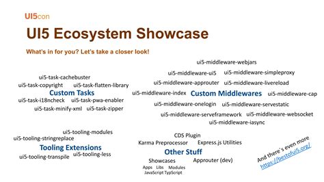 ui5con 2024 boost your development experience with ui5 tooling