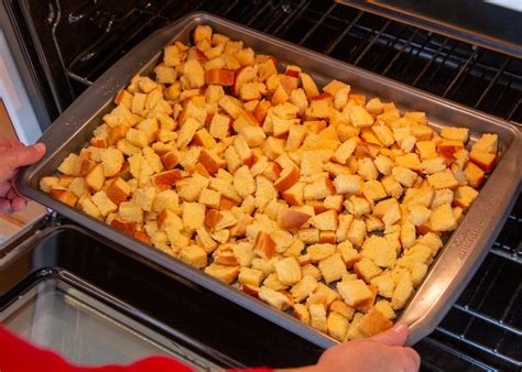 Homemade Bread Stuffing Cubes