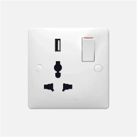 W1 Series Socket Outlets 2 Gang 2 Device 13a Dp Switched Socket With Indicator 45a Dp Switch 13