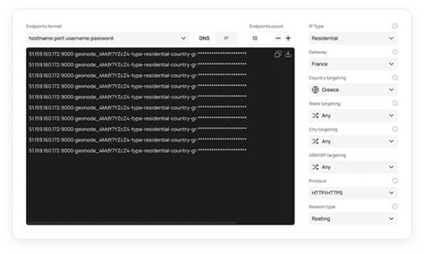geonode proxies for e commerce and tech