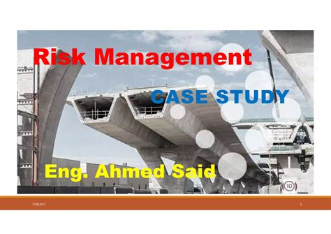 Risk Management Case Study Pdf