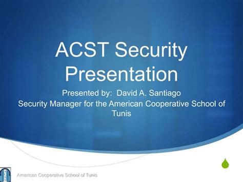 Security Statement Pdf